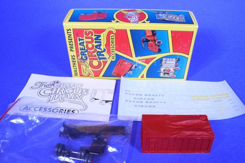 Walthers HO Scale Great Circus Train Wagon Kit 933-XXXX | eBay