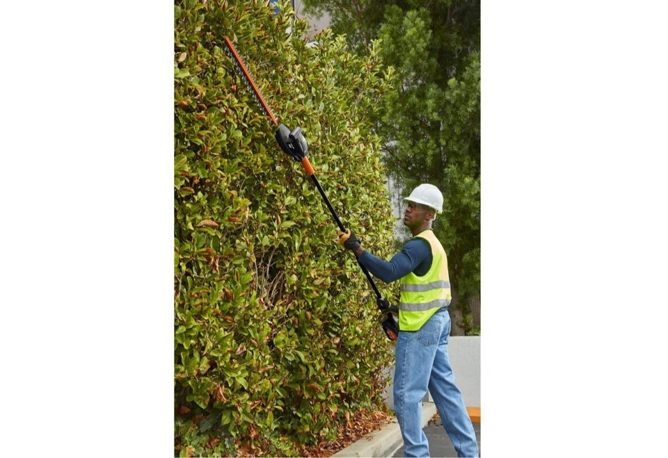 ATLAS 40V, 20 in. Cordless Pole Hedge Trimmer - Tool Only | eBay