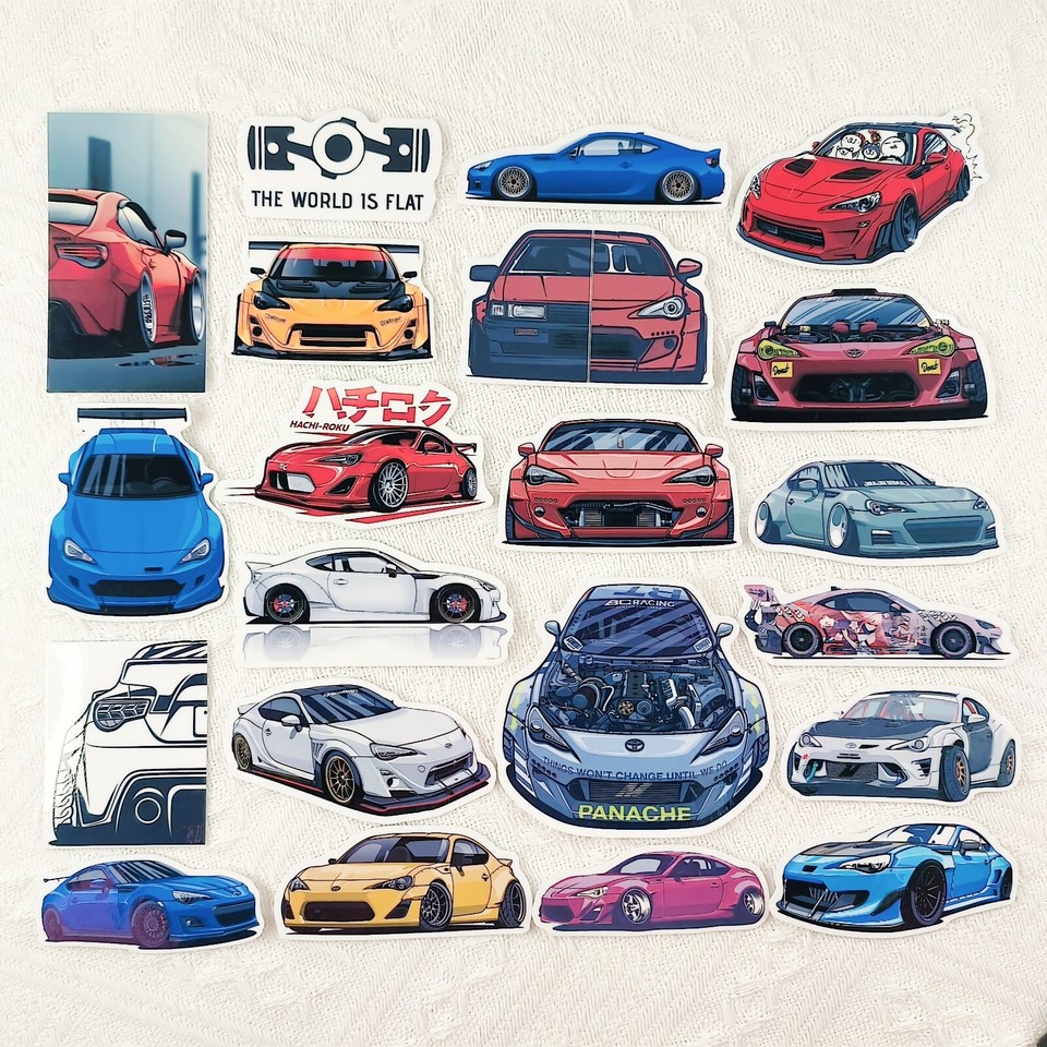 JDM Drift Legend Toyota GT86 Subaru BRZ Decal Vinyl Stickers | eBay