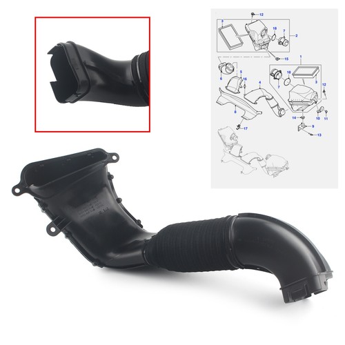 Engine Air Intake Hose For JAGUAR XJ XF 2.0T/3.0T/5.0T C2D36204 ...