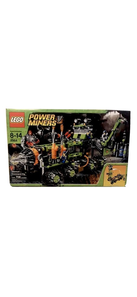 LEGO Power Miners: Titanium Command Rig (8964) 673419112840| eBay