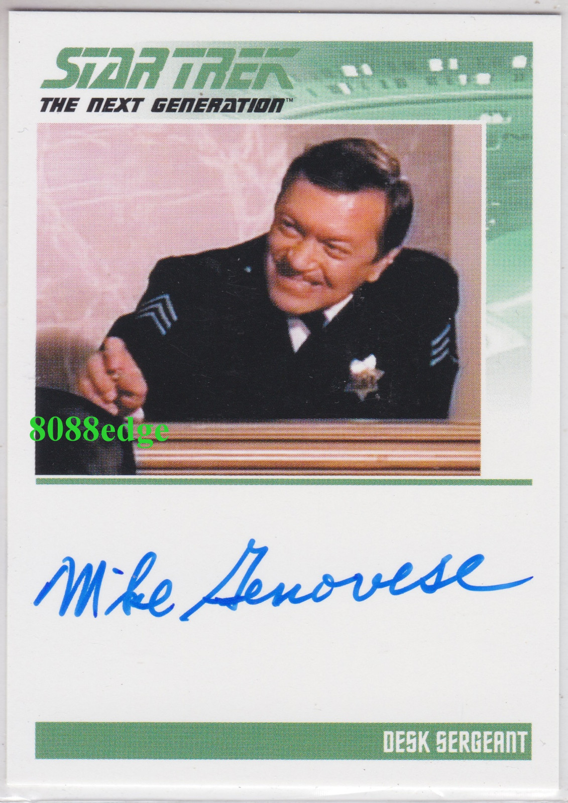 2015 STAR TREK TNG PORTFOLIO PRINT AUTO: MIKE GENOVESE - AUTOGRAPH ER ...