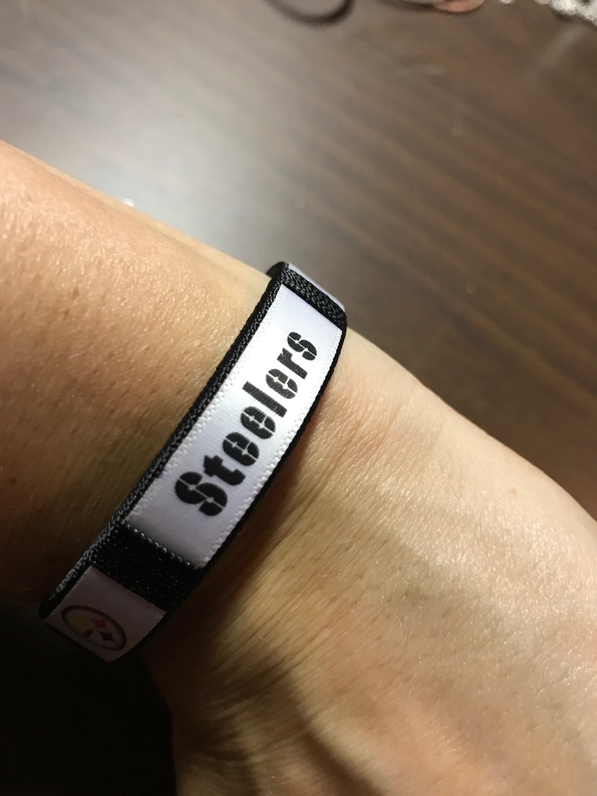 Steeler Ribbon Bracelet....womens | eBay