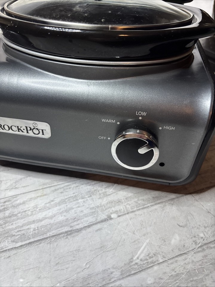 Crock-Pot SCCPMD1-CH Hook Up Double Oval Connectable 2 - 1-Quart Slow ...