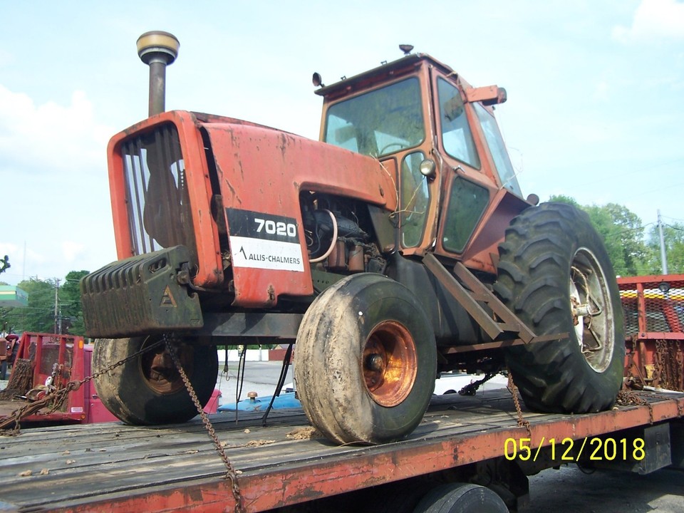 AC ALLIS CHALMERS 7020 TRACTOR WITH FRONT WEIGHTS | eBay