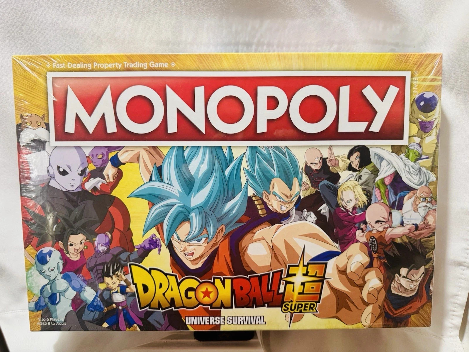 Monopoly Dragon Ball-Z Super Universe Survival Edition Board Game New ...