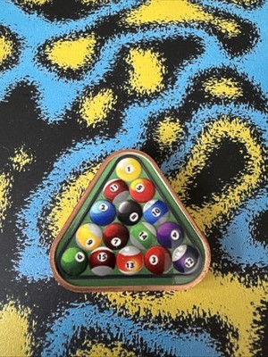 Run The Table 1oz Colorized Copper Triangle Pool Table Coin | eBay