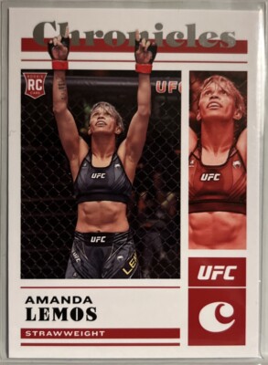 Amanda Lemos 2023 Panini UFC Chronicles Rookie Card #87 Strawweight | eBay