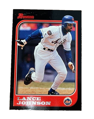 1997 BOWMAN TOPPS Card # 258 Lance Johnson - New York Mets | eBay