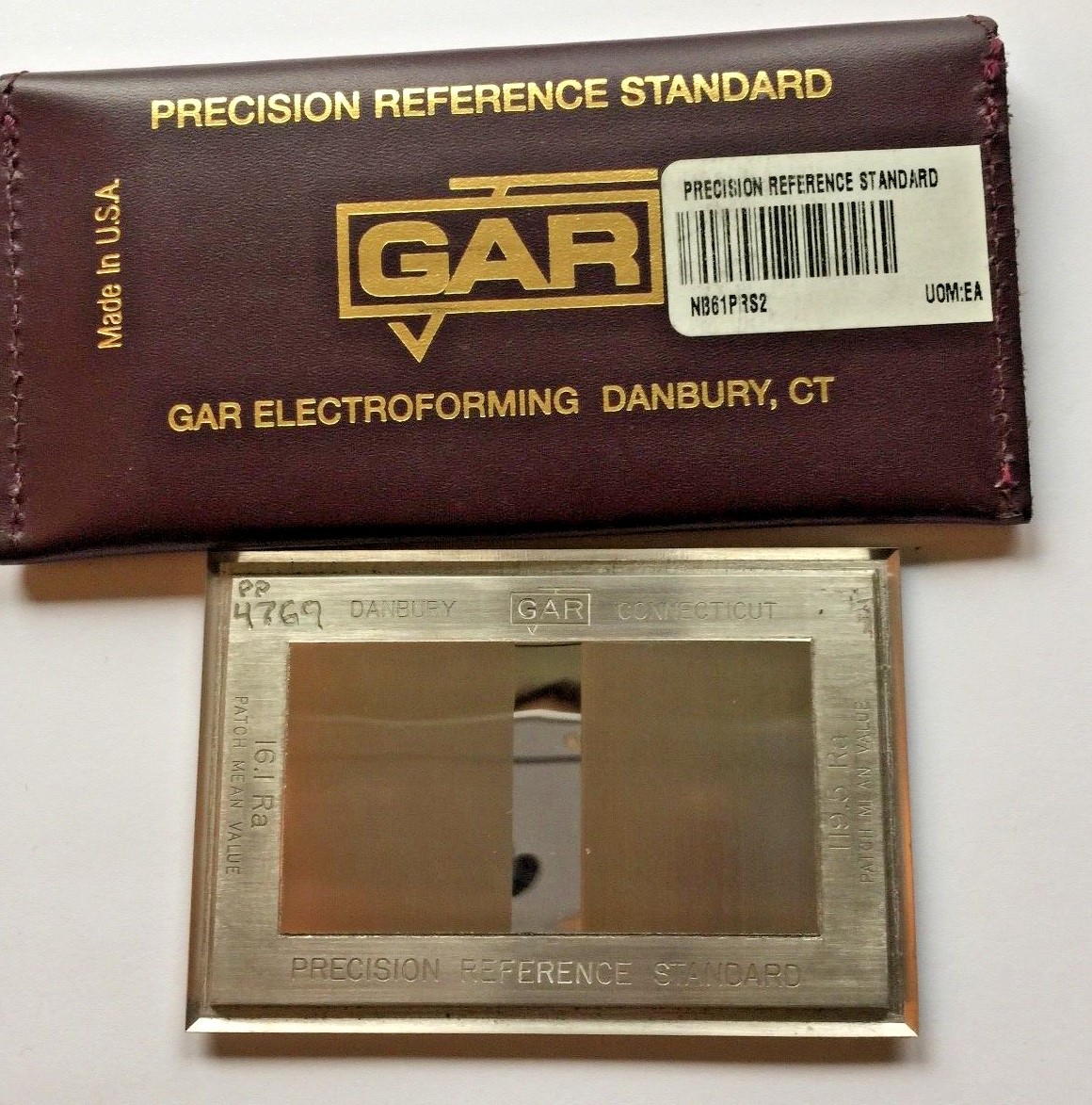 GAR PRECISION REFERENCE STANDARD 119.5 Ra 16.1 Ra | eBay