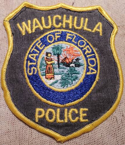 FL Wauchula Florida Police Shoulder Patch | eBay