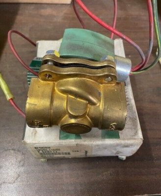 8210G009 Asco RedHat Solenoid Valve 120/60AC 2-Way Brass 3/4 In ...