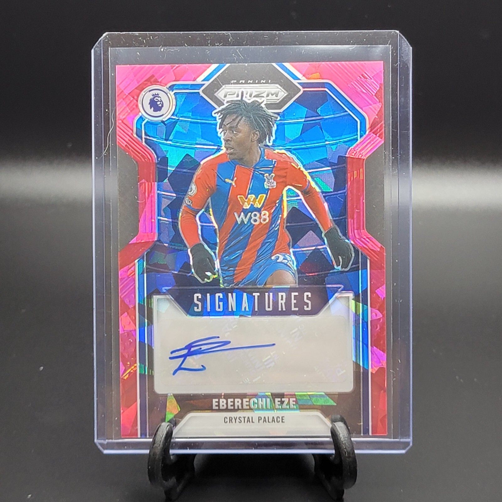 2021-22 Prizm EBERECHI EZE S-EE Signatures PINK ICE PRIZM AUTO SP ...