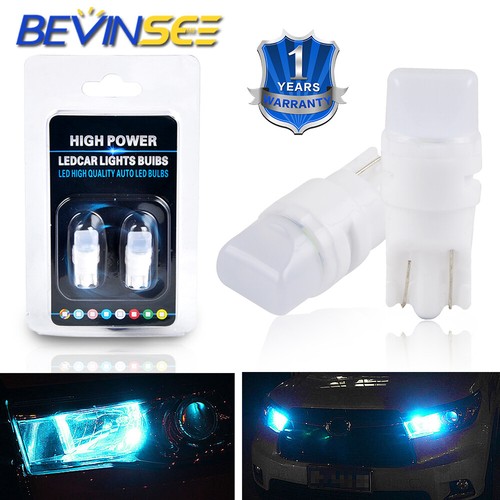 2x 8500K SMD Chips LED T10 W5W Light 3W Tail Stop Bulb 161 for Land ...