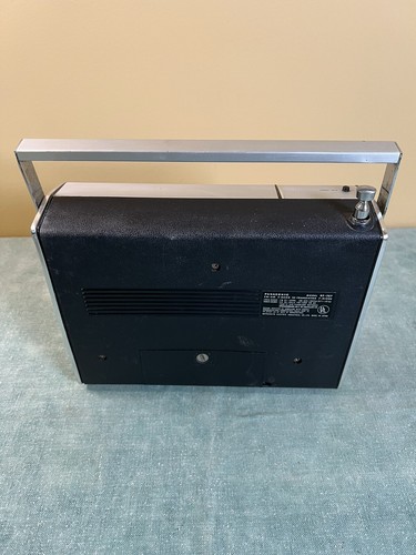 Vintage Panasonic AM/FM Radio Model RF 757 2 Band 10 Transistor 7 Diode ...