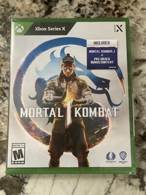 Mortal Kombat 1 XBOX Series X Brand New Factory Sealed MK1 + Pre Order ...