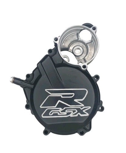 LH Engine Stator Cover GSXR Engraved Black For 2006-2020 Suzuki GSX ...