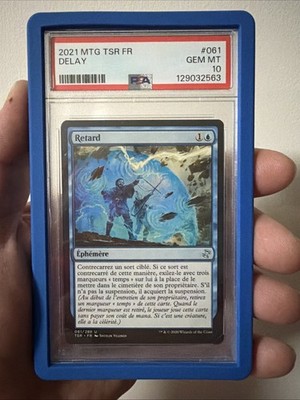 New 2021 MTG TIME SPIRAL REMASTERED RETARD - FRENCH (Delay) #61 PSA 10 ...