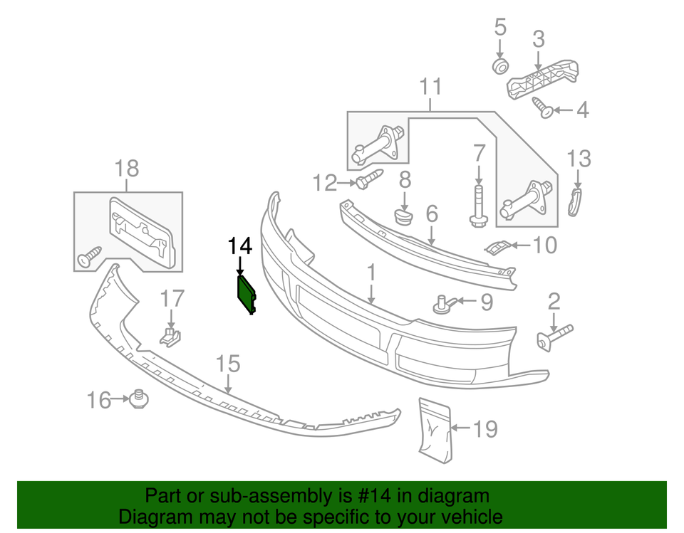 Genuine Audi Tow Bracket Cover 8E0-807-241-GRU | eBay