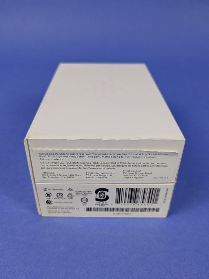 Fitbit Sense Advanced Health Watch Shadow Gray Smartwatch 8542A FB521 ...