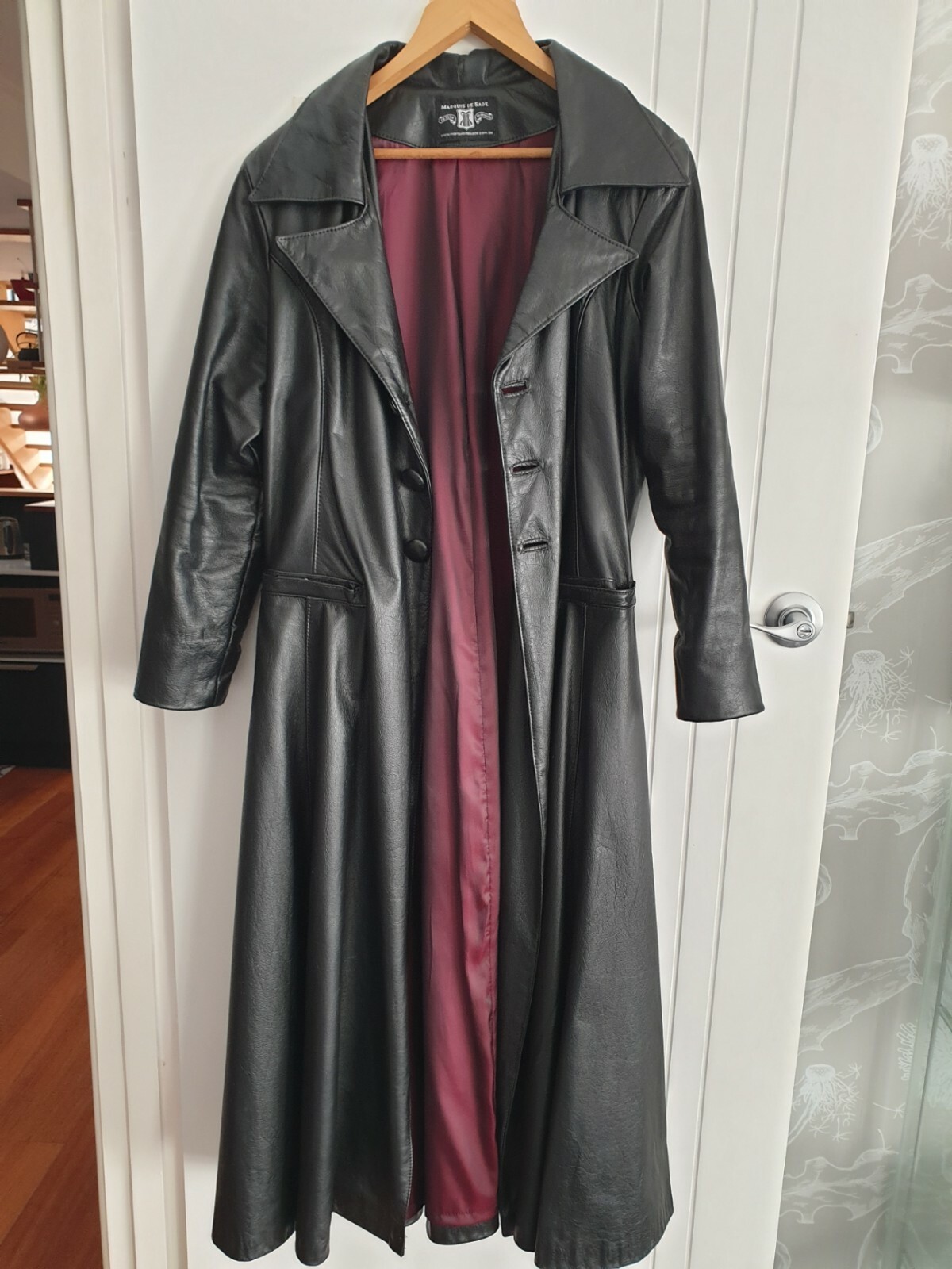 Men's Leather long coat (S/M) Australian made top qua… - Gem