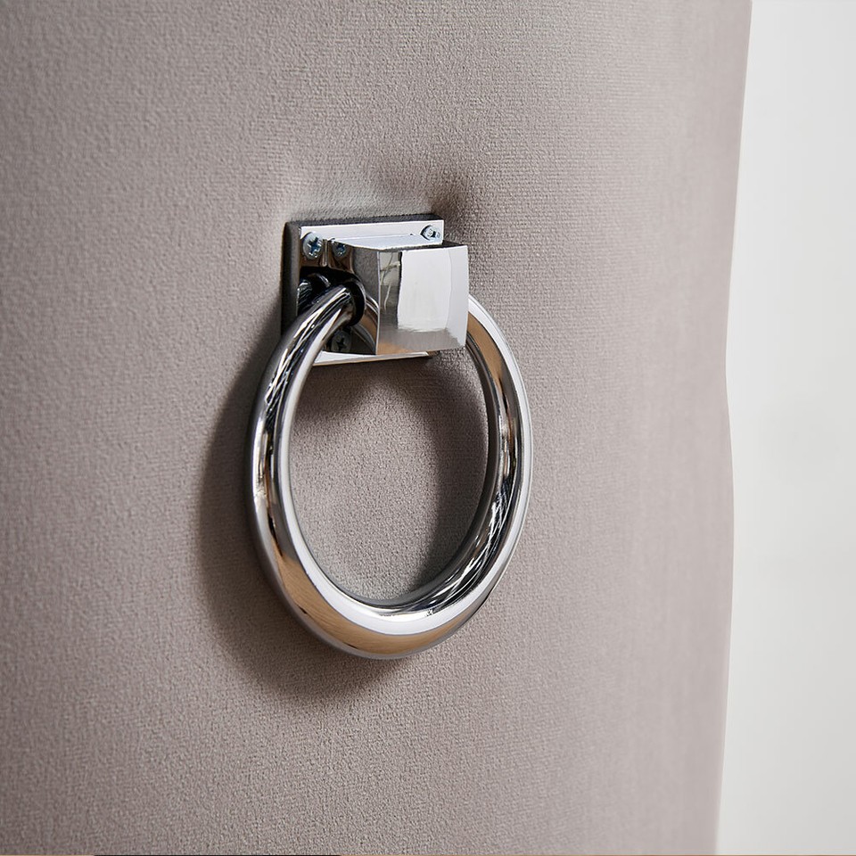 Velvet Dining Chair with Door Knocker Ring Windsor Dressing Room Chair ...