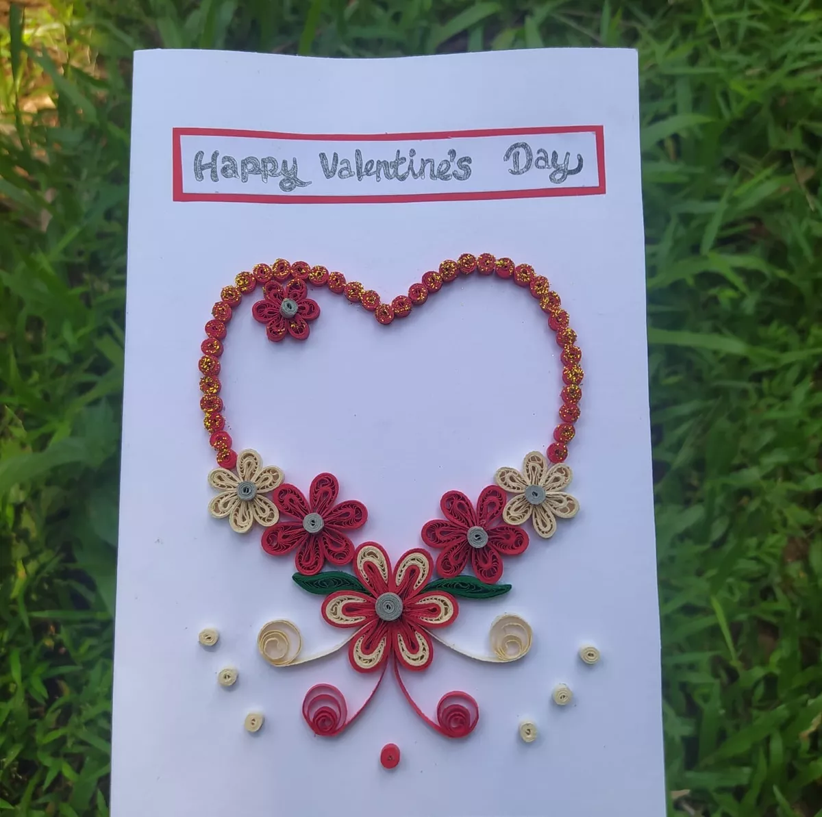 Paper Quilling Valentine Cards