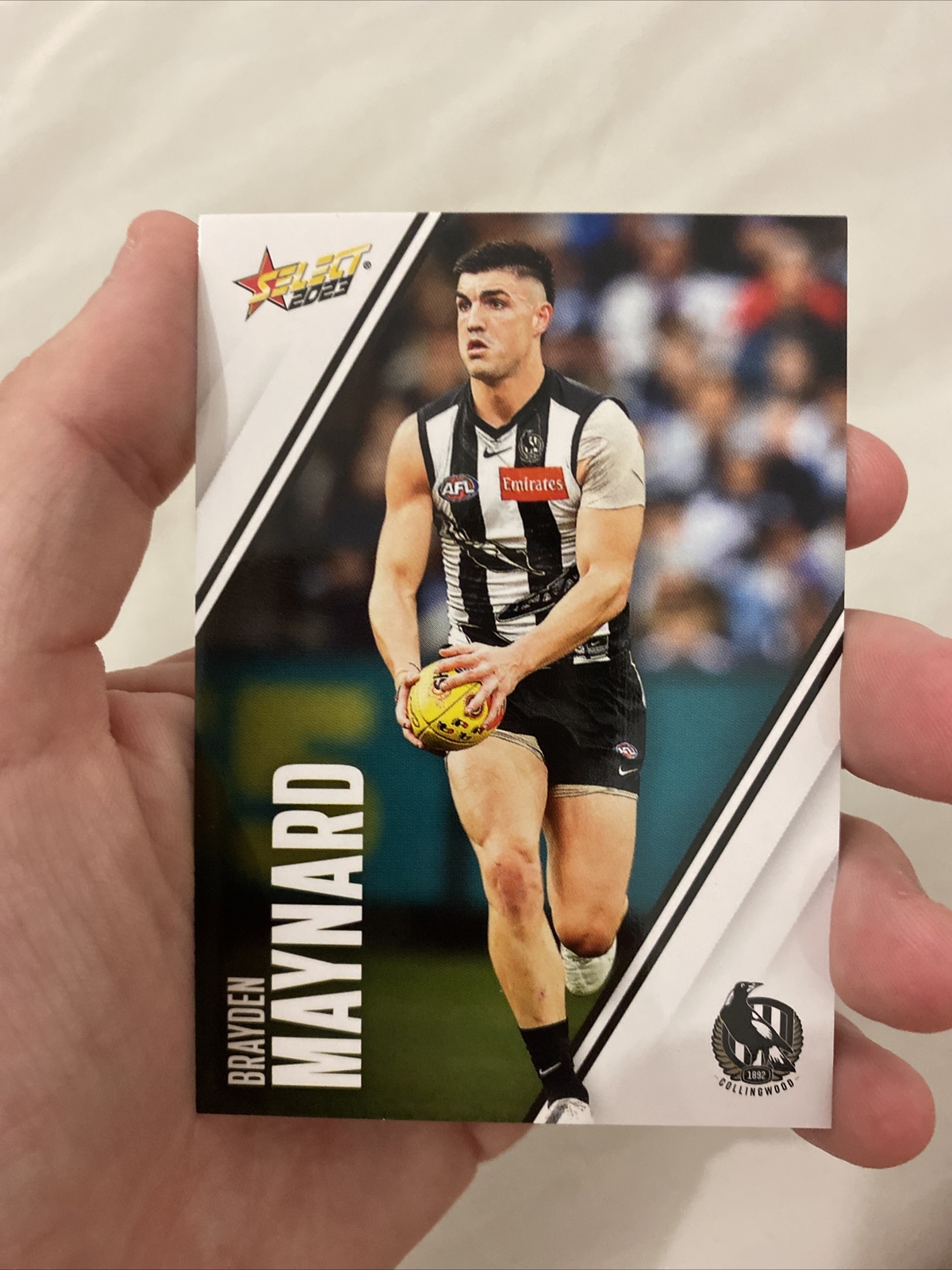 2023 footy stars afl card Collingwood magpies #38 Brayden Maynard | eBay