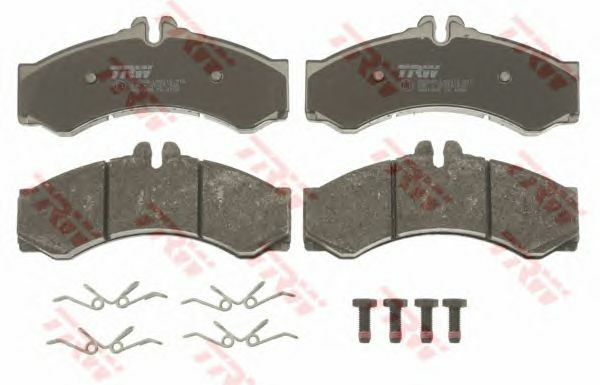 TRW FRONT BRAKE PADS SET for MERCEDES SPRINTER Platform/Chassis 412D ...