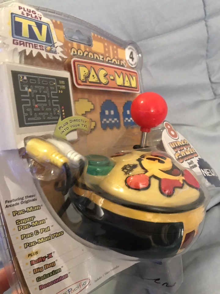 PAC-MAN Pacman Arcade Gold Edition 8 Video Games , New And Sealed | eBay