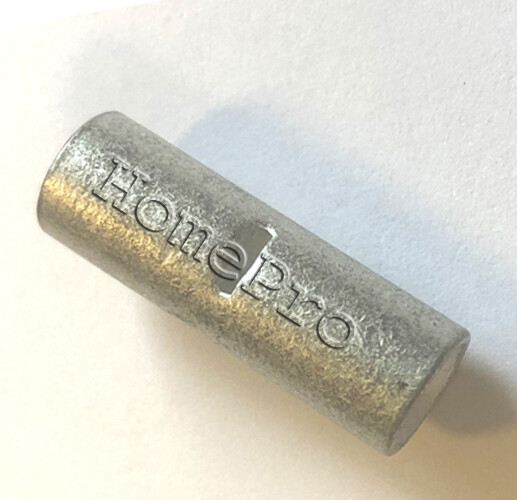 USA MADE TIN PLTD COPPER AUTOMOTIVE HD BATTERY CABLE SPLICE CONNCTOR 6 ...