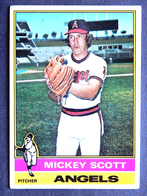 Mickey Scott #276 Topps 1976 Baseball Card (California Angels) E | eBay