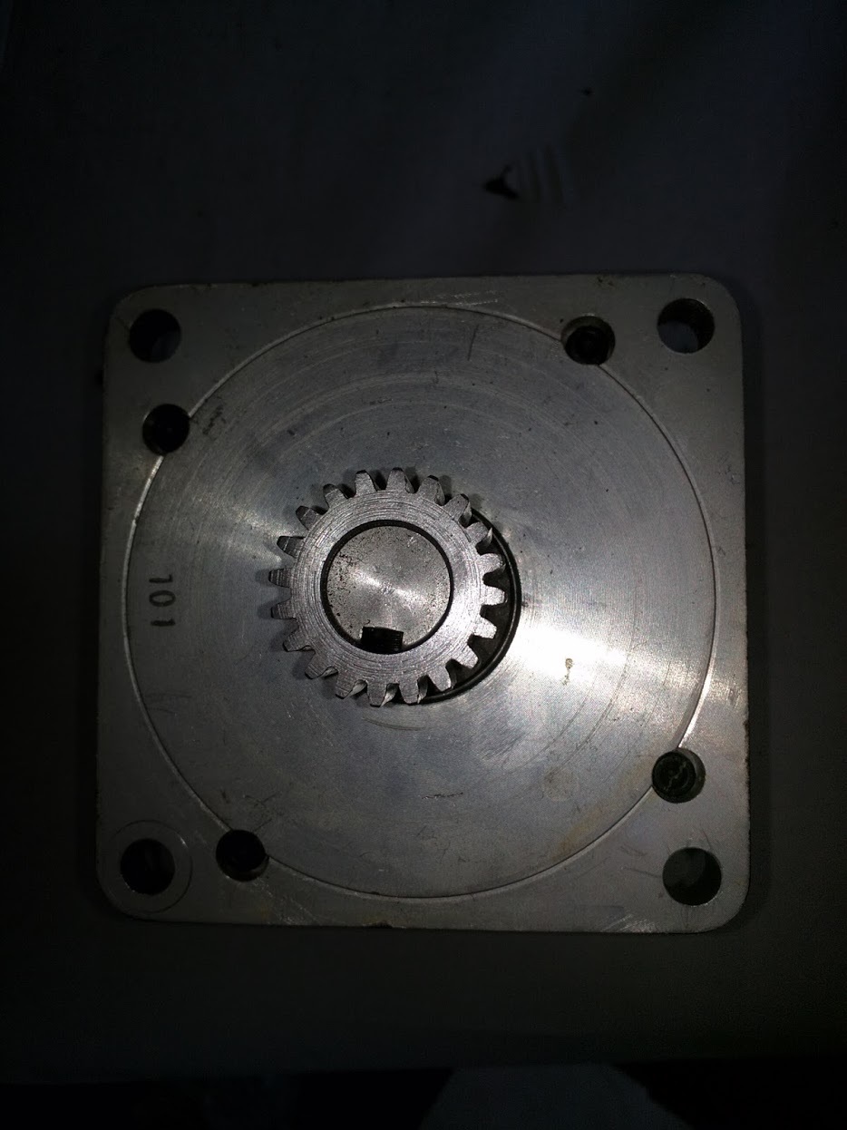 INTROL DESIGN BRUSHLESS SERVO MOTOR DC1000-400-889 45 in-lb 8.7A 4200 ...