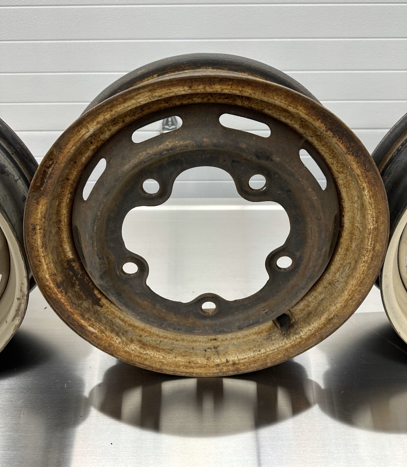 1966 1967 Type 1 VW Beetle 15x4in 5x205mm Wheels Used - La Paz County ...
