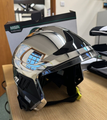 MSA Gallet F1XF, Size Large, Metalized Helmet | eBay.de