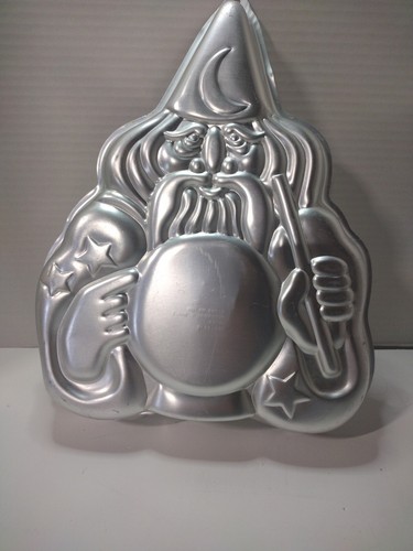 Vtg 1984 Wilton Merlin the Wizard with Crystall Ball , Cake Pan [502 ...