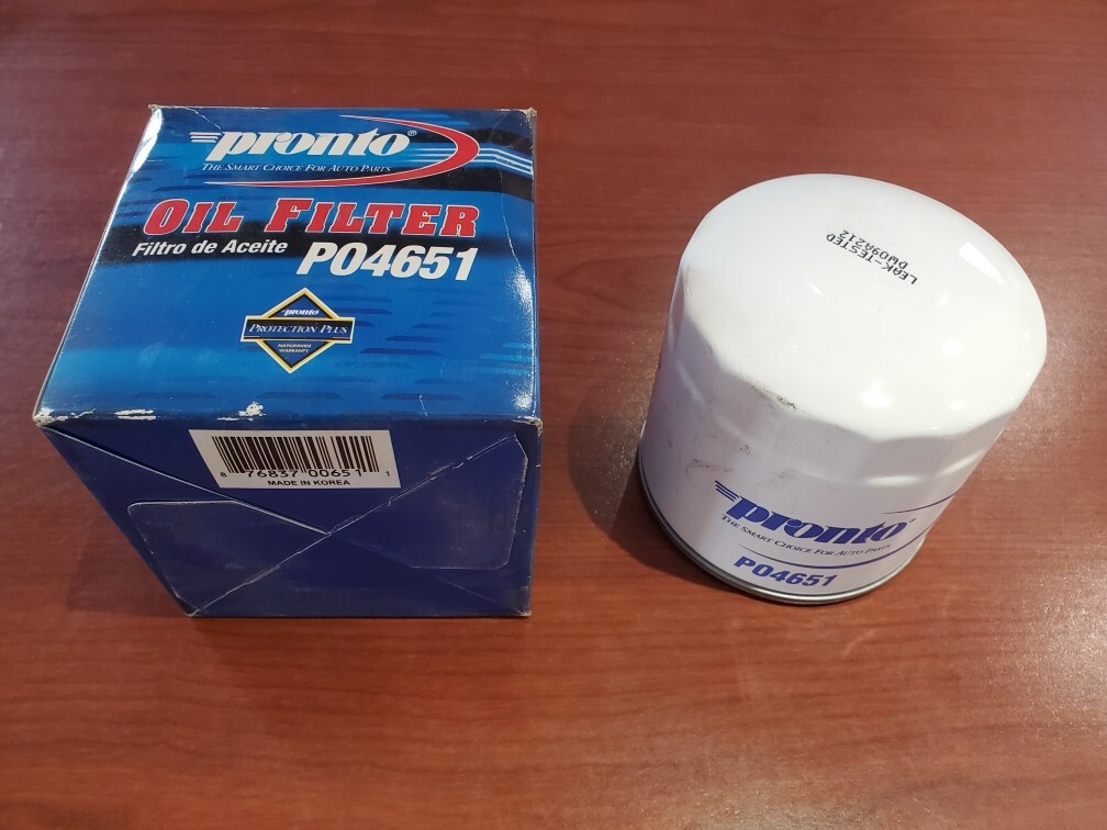 PRONTO PO4651 - cross reference oil filters | oilfilter-crossreference.com