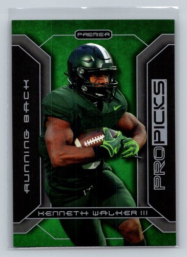 2022 Premier Pro Picks RC #PP-19 Kenneth Walker III Seattle Seahawks ...