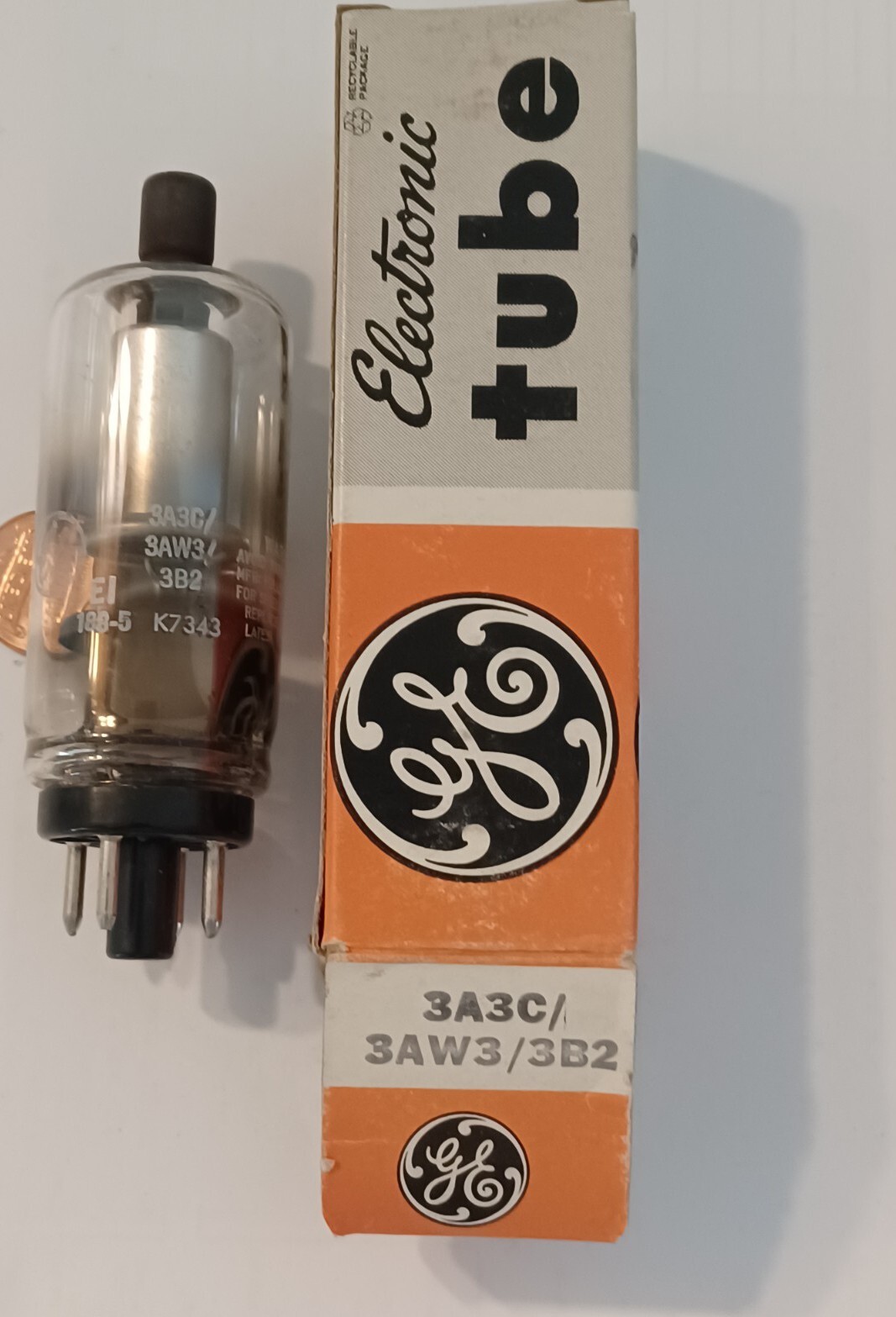 TUBES 3 3A3C GE rectifier NOS USA tested strong for sale online | eBay