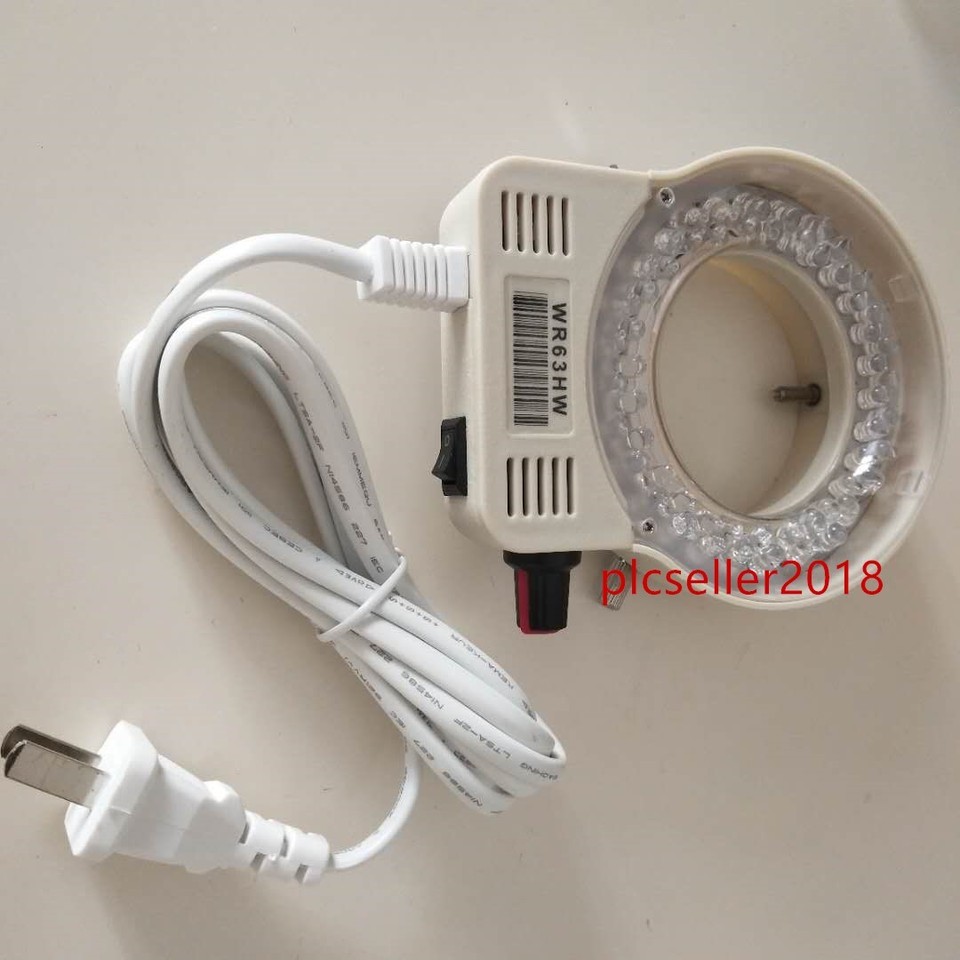 Adjustable White LED Ring Light Illuminator WR63HW for Meiji EMZ ...