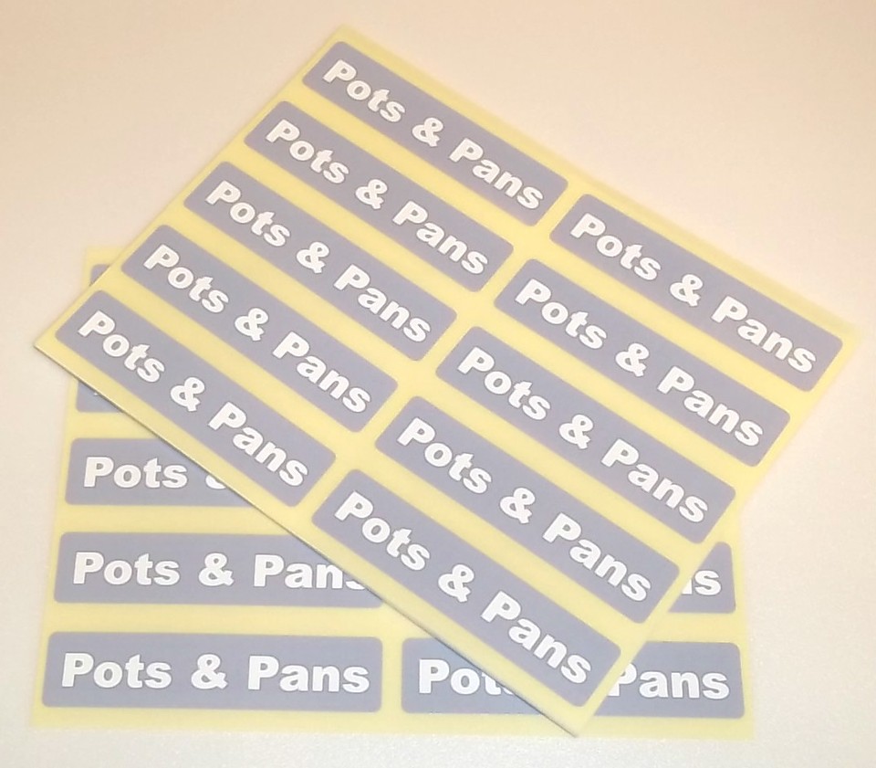 Colour Coded Furniture & Removal Box Labels For Moving House ...