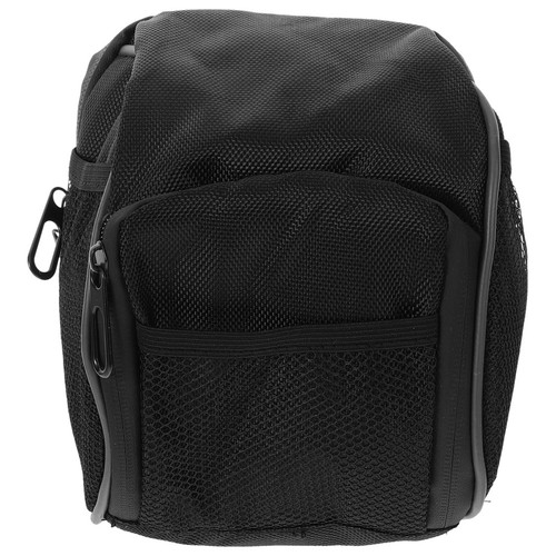 Handlebar Bag Bike Front Tube Frame Storage Bag Cycling Bag (Black ...