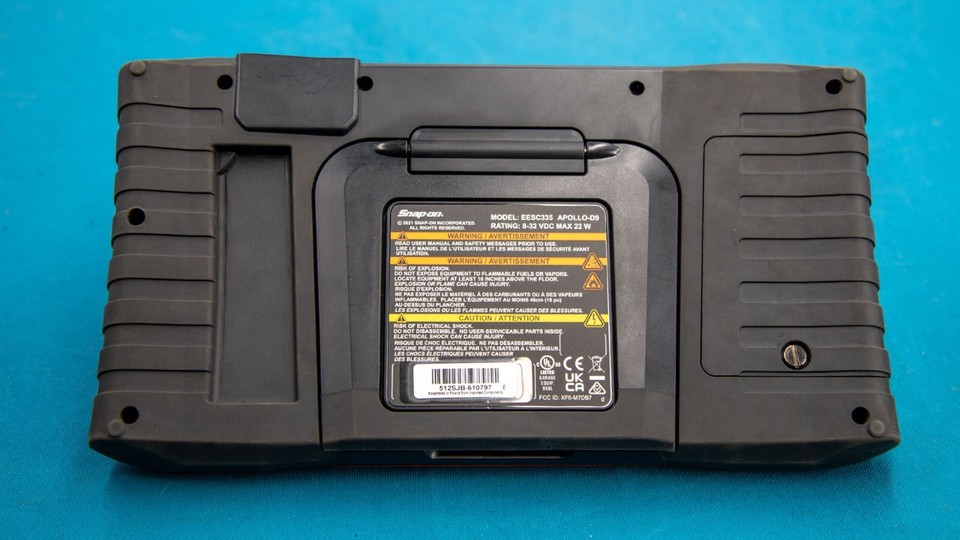 SNAP-ON APOLLO D9 DIAGNOSTIC SCAN TOOL 24.2 EESC335 LIKE NEW! | eBay