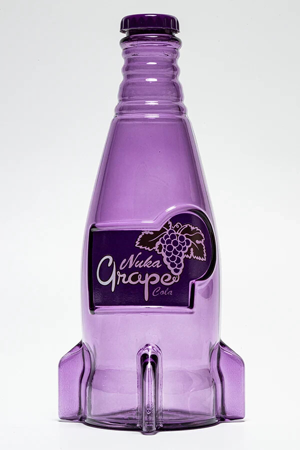 Fallout Nuka Cola Grape Glass Rocket Bottle & 10 Caps Official NEW | eBay