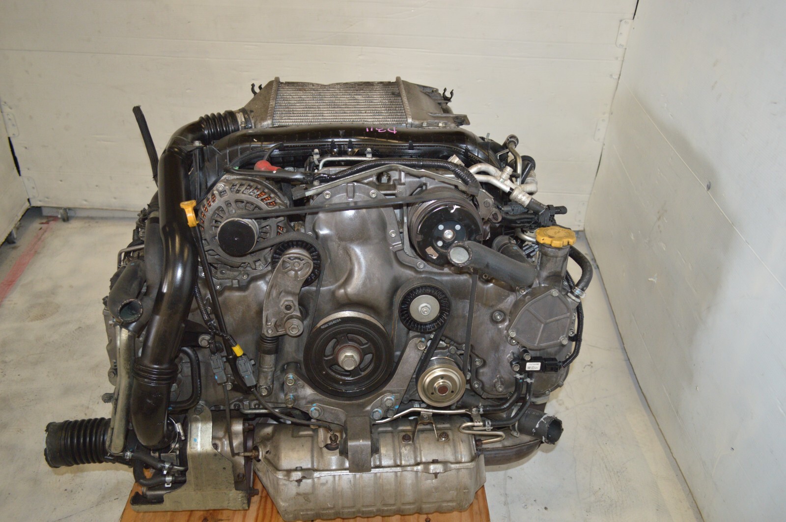 JDM SUBARU EE20 FORESTER TURBO DIESEL 2.0L ENGINE 6 SPEED TRANSMISSION ...