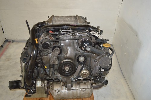 JDM SUBARU EE20 FORESTER TURBO DIESEL 2.0L ENGINE 6 SPEED TRANSMISSION ...