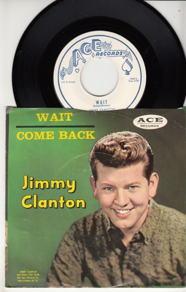 JIMMY CLANTON - COME BACK - ORIGINAL ACE RECORDS 45 WPS - GREAT SHAPE ...