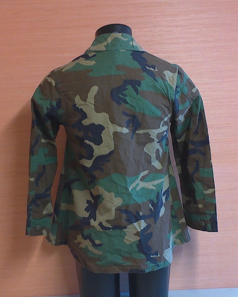 US Marine Corps USMC Woodland BDU Camo Utility Work Maternity Coat ...