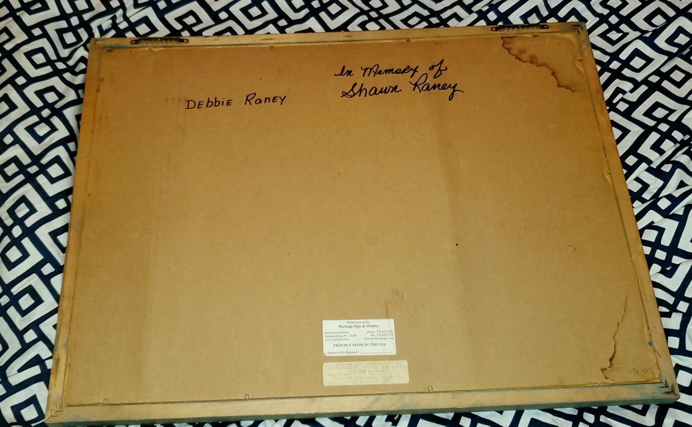 Tequiza Beer Mirror Framed, Heritage Sign & Display Mfd. Dec 2000 Rare ...