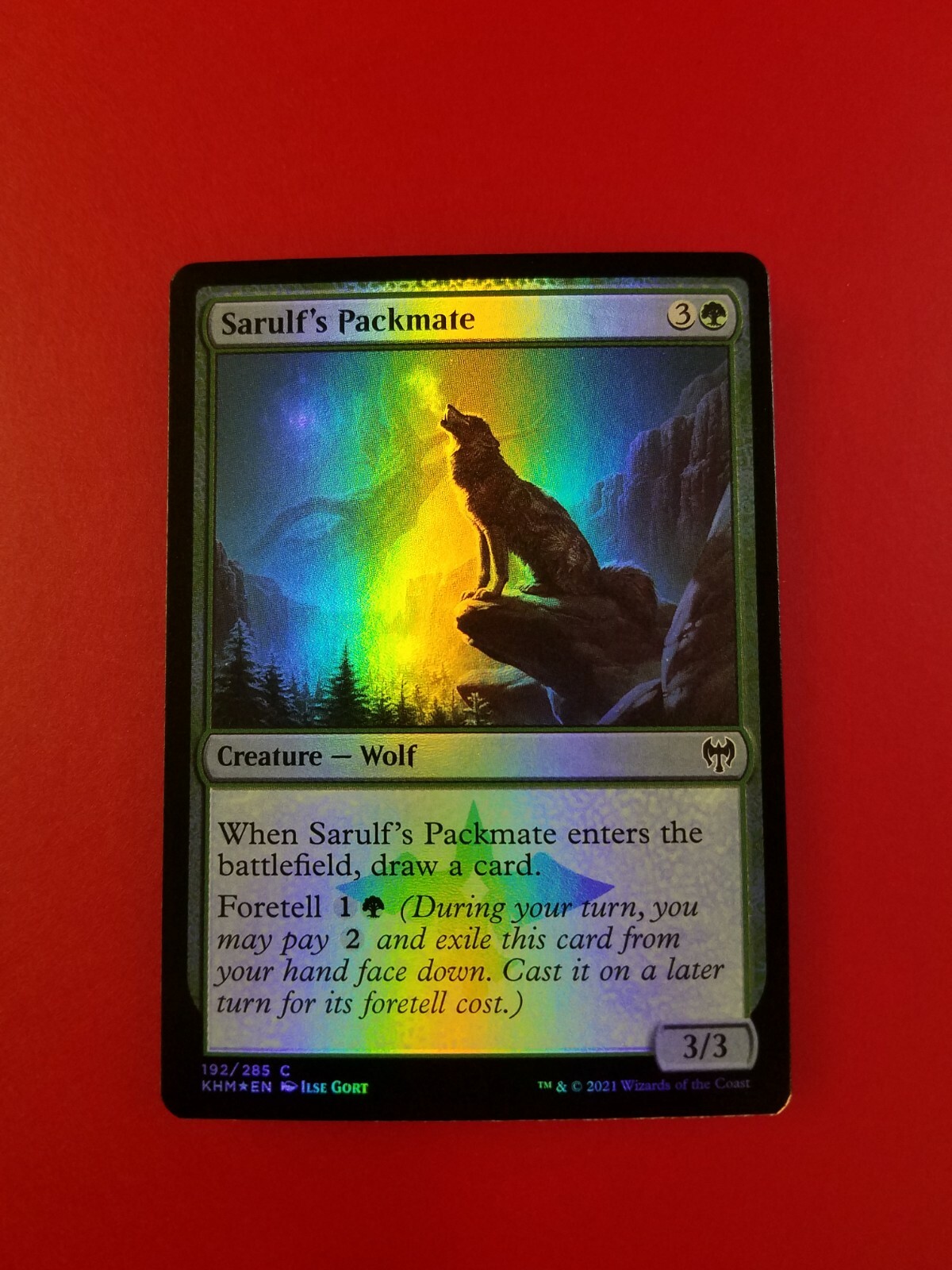 1x Sarulf's Packmate | FOIL | Kaldheim | MTG Magic Cards | eBay